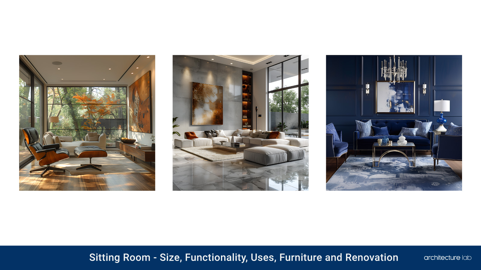 Sitting Room: Size, Functionality, Uses, Furniture And Renovation
