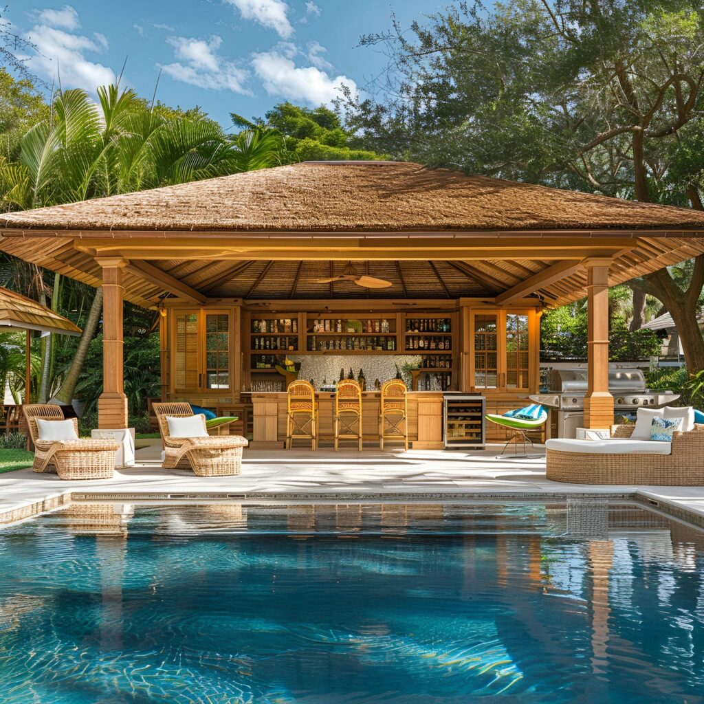 Pool House: Size, Functionality, Uses, Furniture And Renovation