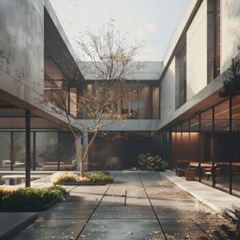 Courtyard: Size, Functionality, Uses, Furniture And Renovation