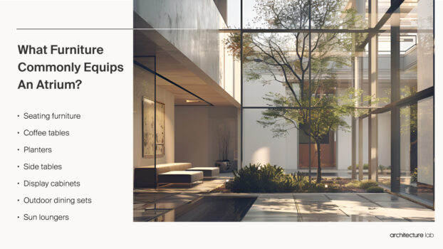 Atrium: Size, Functionality, Uses, Furniture And Renovation