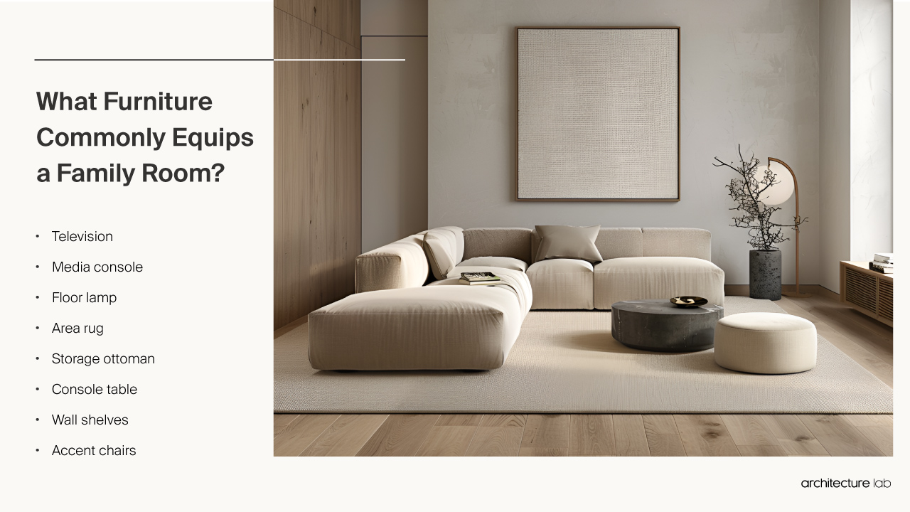 Family Room: Size, Functionality, Uses, Furniture And Renovation