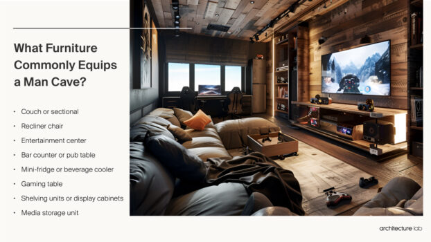 Man Cave: Size, Functionality, Uses, Furniture, And Renovation