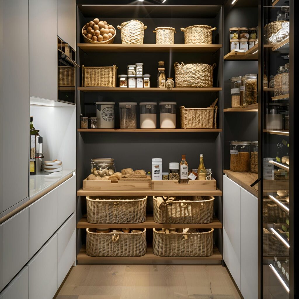 Larder: Size, Functionality, Uses, Furniture And Renovation