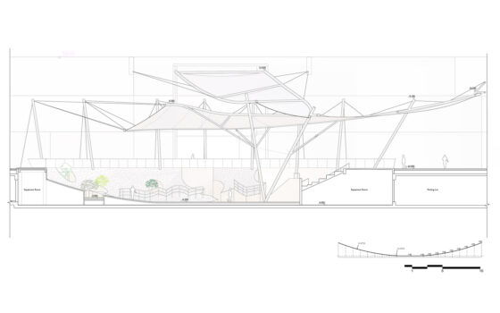 The Floating Courtyard - Underground Entrance Plaza Renovation / Deep ...