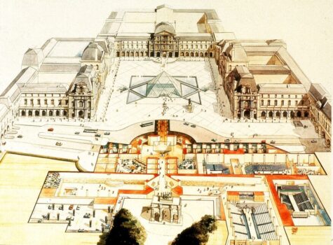 The Louvre Pyramid / I.M.Pei | Classics On Architecture Lab ...