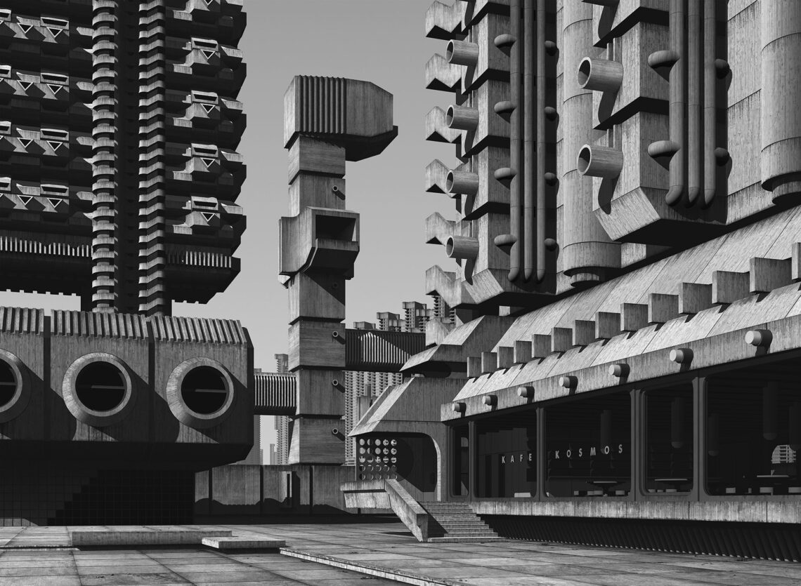 A Future City From The Past | Clemens Gritl’s Dystopian Brutalist ...
