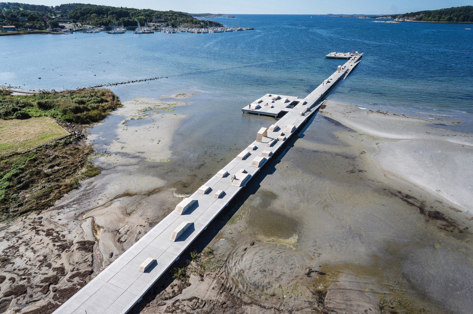 Bathing Pier In Askim Bay / Manofactory AB