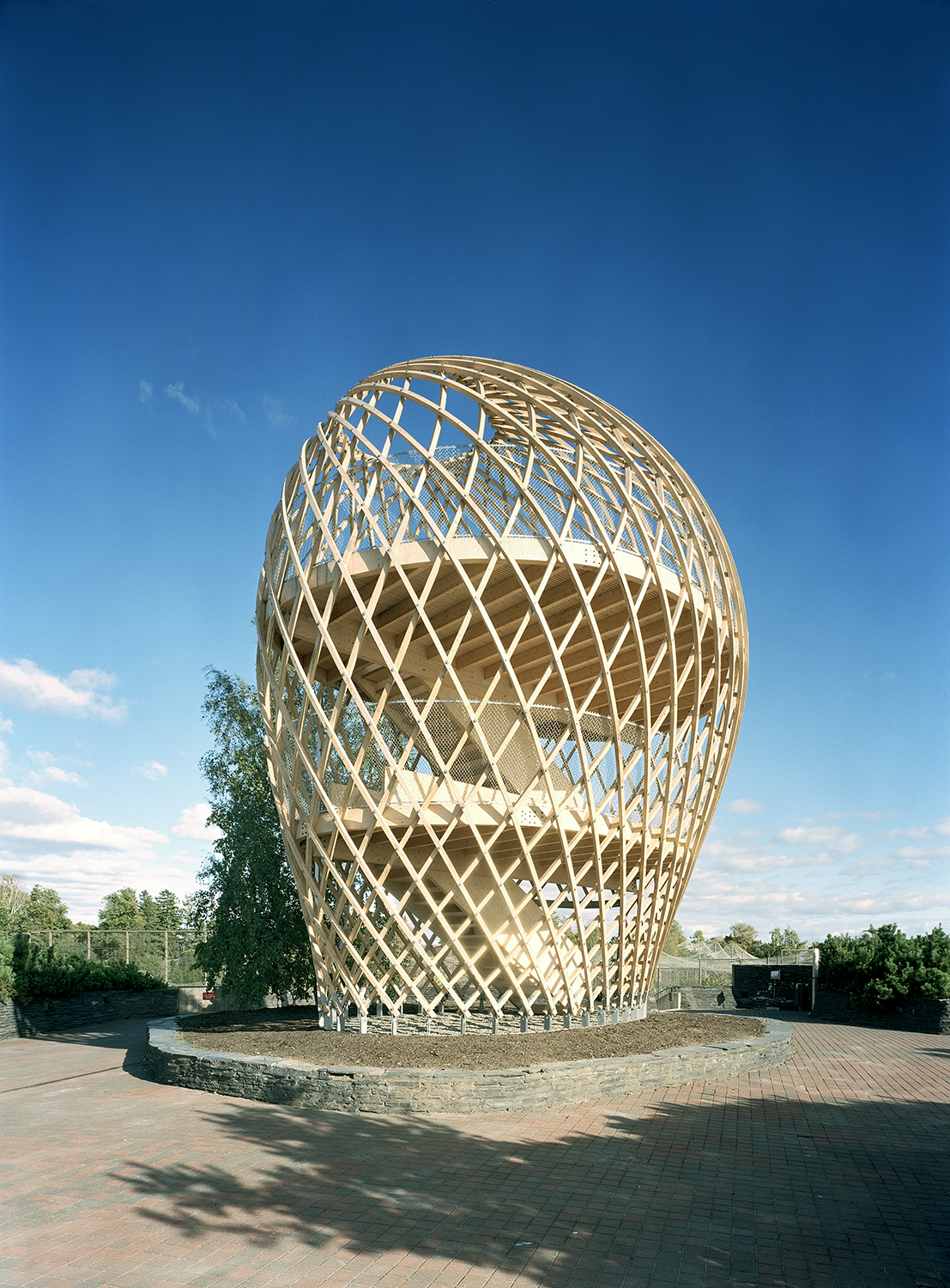 Kupla - Helsinki Zoo Lookout Tower / Avanto Architects