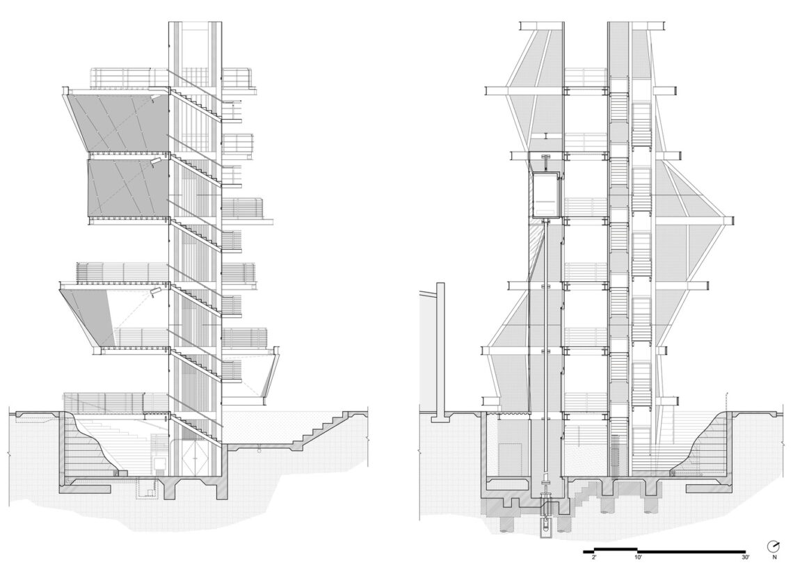 Samitaur Tower / Eric Owen Moss Architects