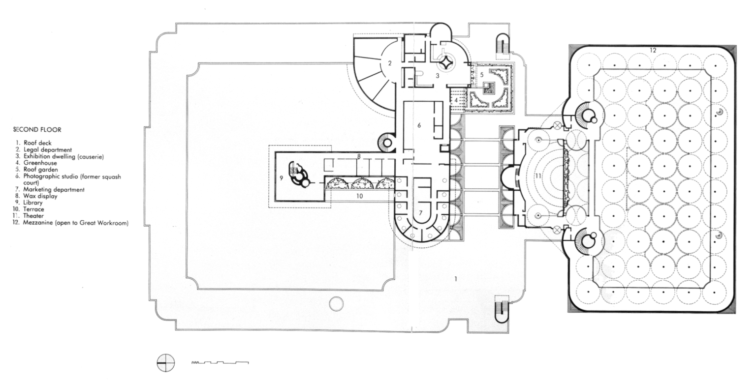 SC Johnson And Son Administration Building / Frank Lloyd Wright ...