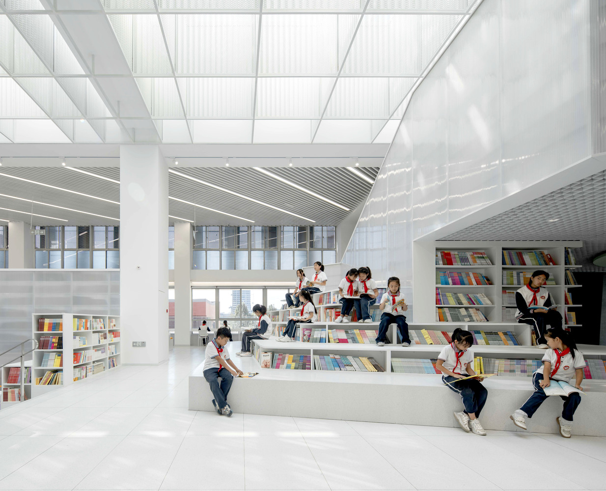 Shanghai Conservatory Of Music Experimental School Hebi Branch Library ...