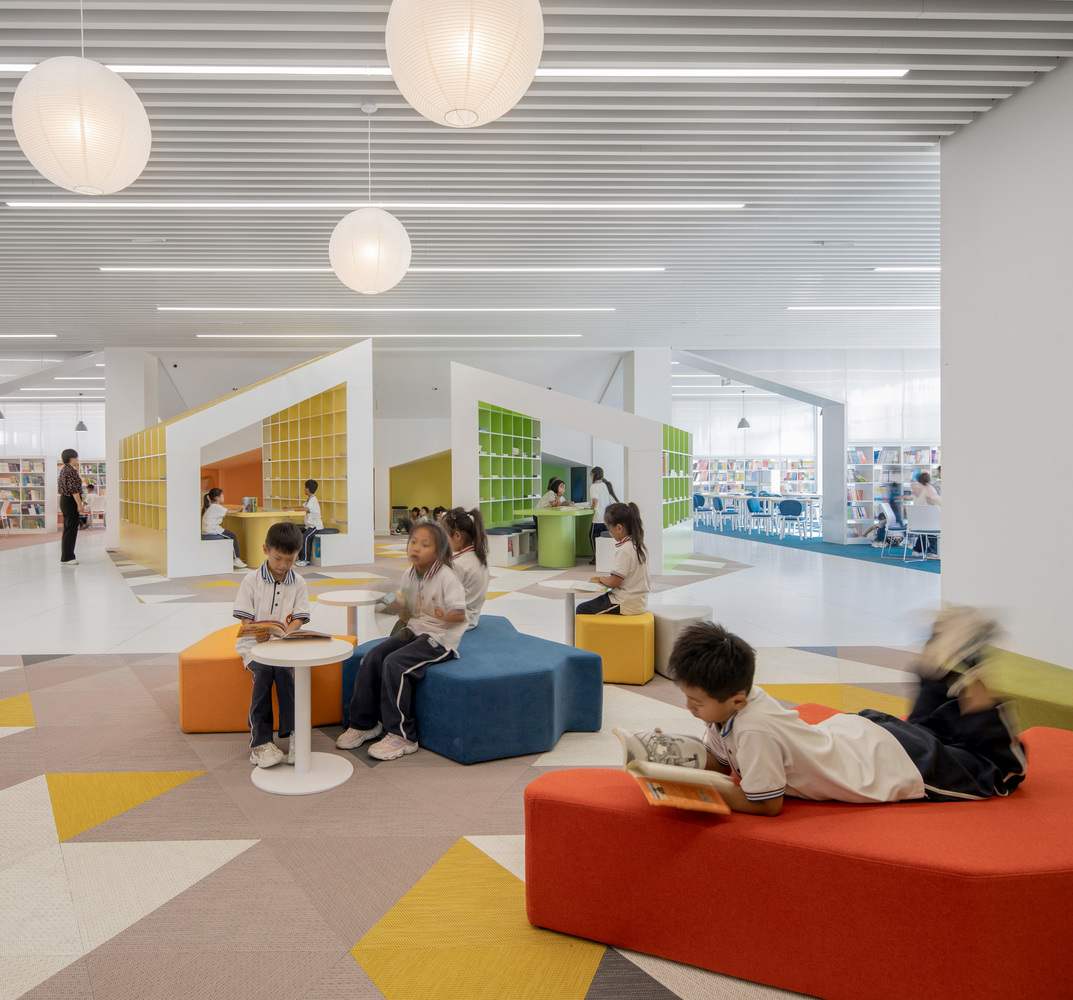 Shanghai Conservatory Of Music Experimental School Hebi Branch Library ...