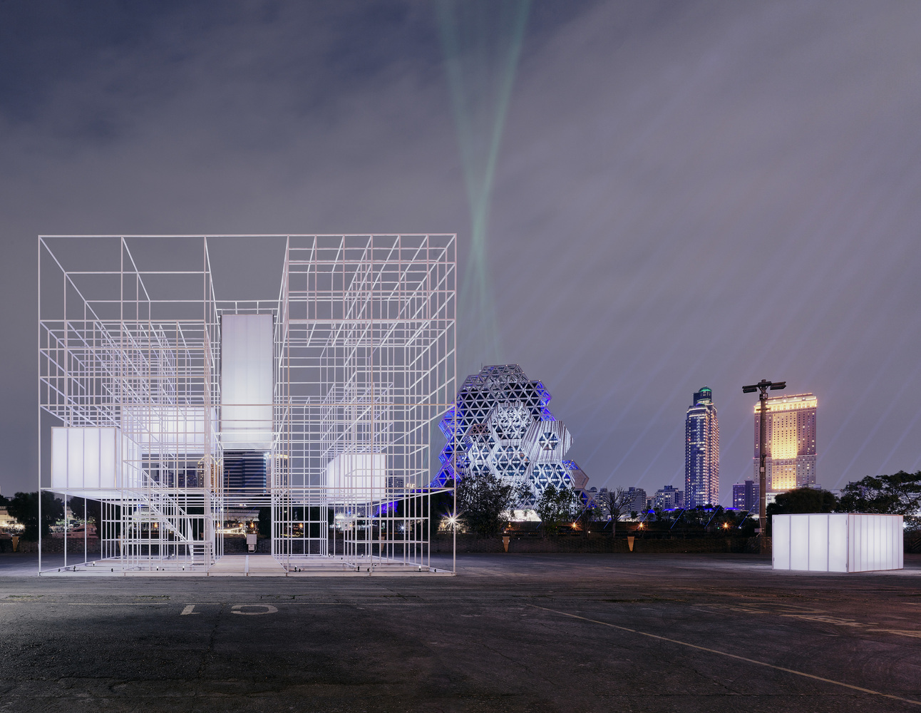 The CUBE Pavilion / Quality Innovation United