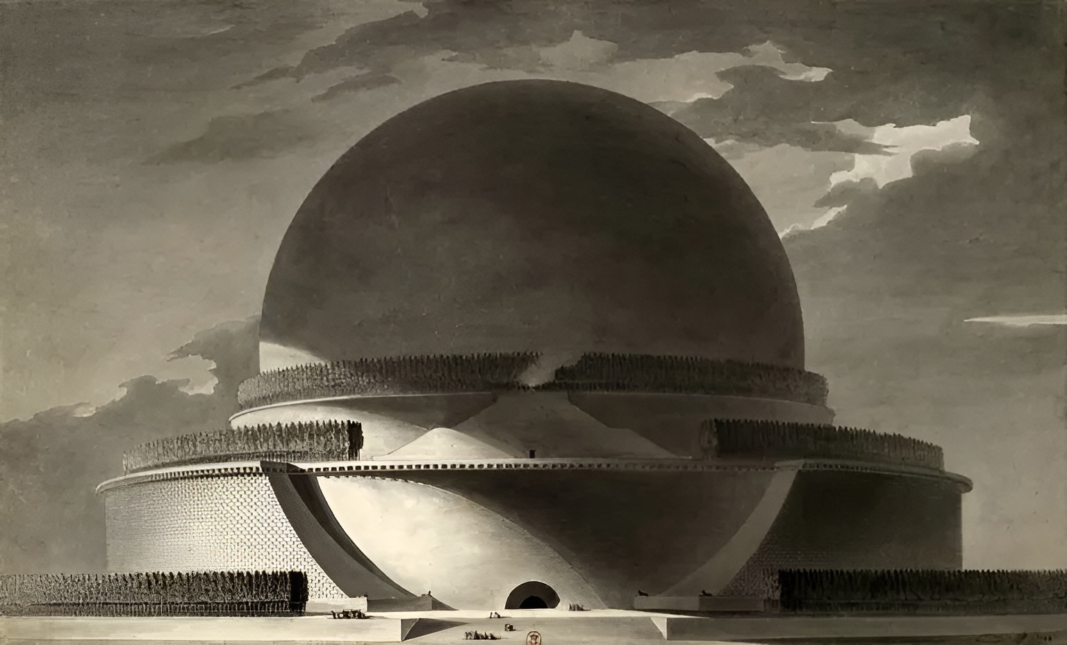 Cenotaph For Newton / Etienne-Louis Boullée | Classics On Architecture Lab