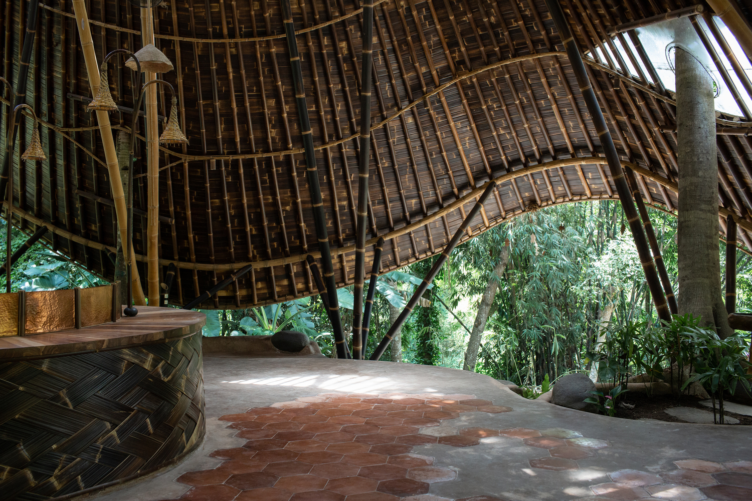 Dapur Naga Communal Kitchen And Dining Space / Bamboo U