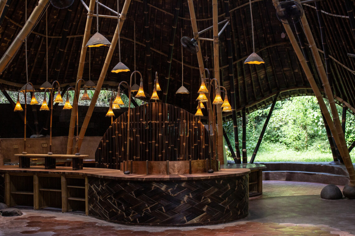 Dapur Naga Communal Kitchen And Dining Space / Bamboo U
