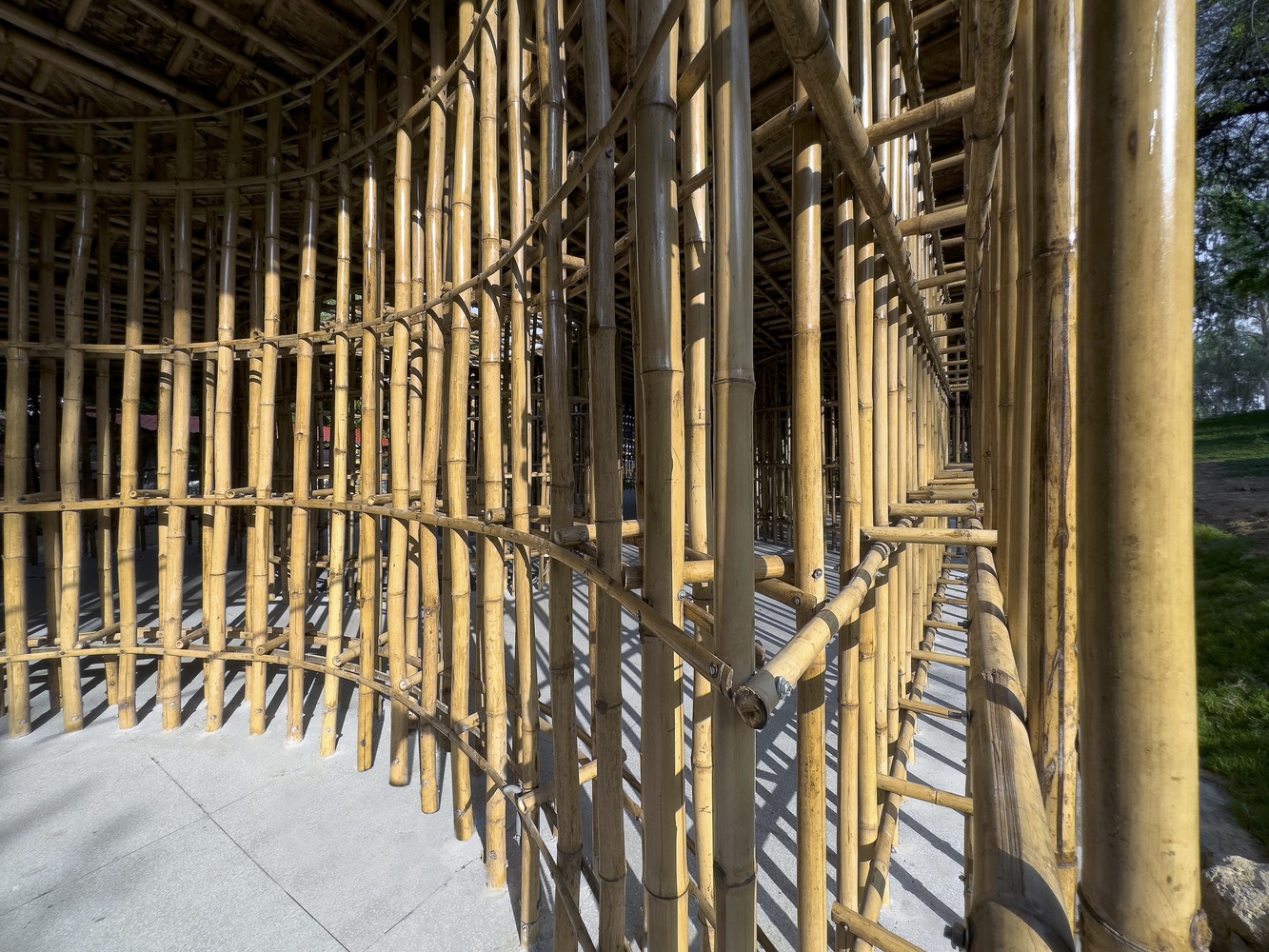 NorthEast Bamboo Pavilion / AtArchitecture