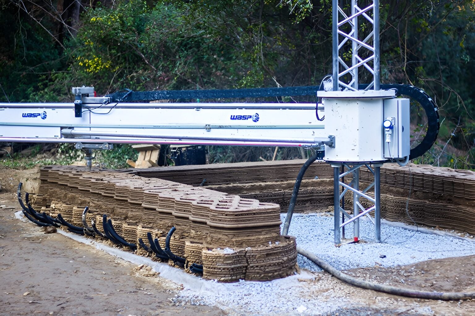 3D Printed Earth Forest Campus / IAAC