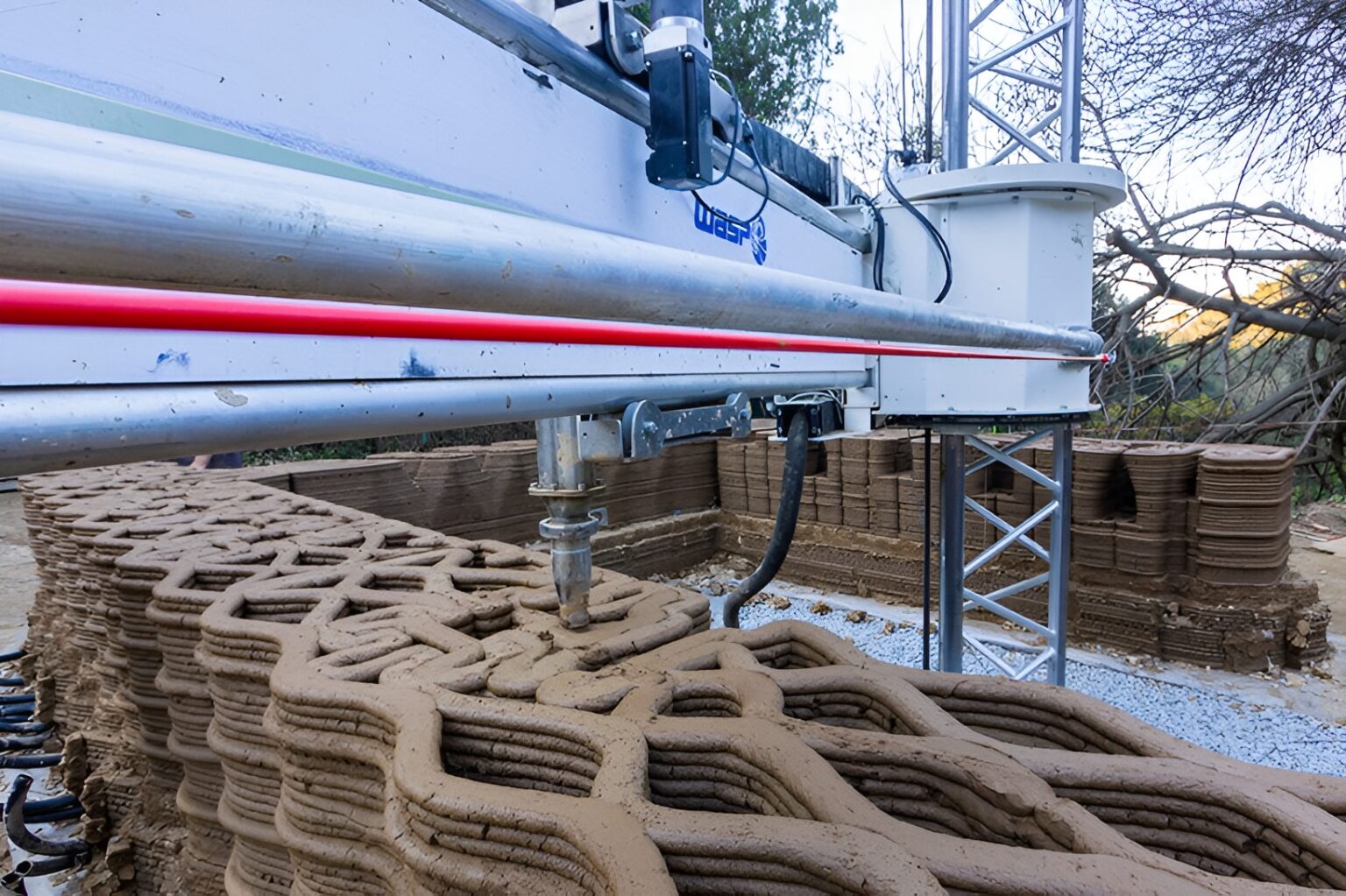 3D Printed Earth Forest Campus / IAAC