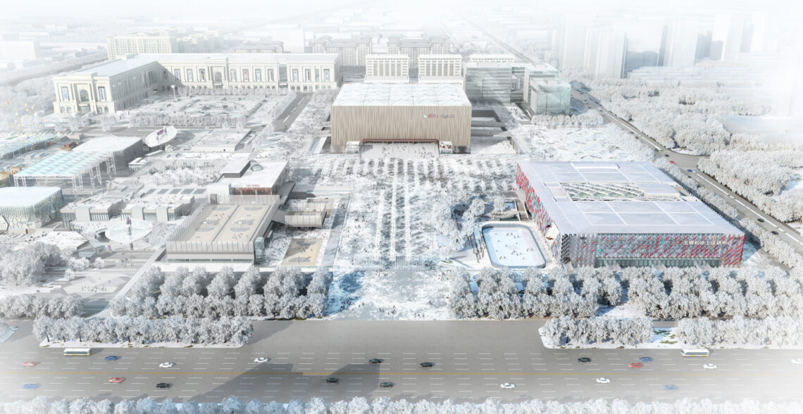 Wukesong Ice Sports Center / ZXD Architects