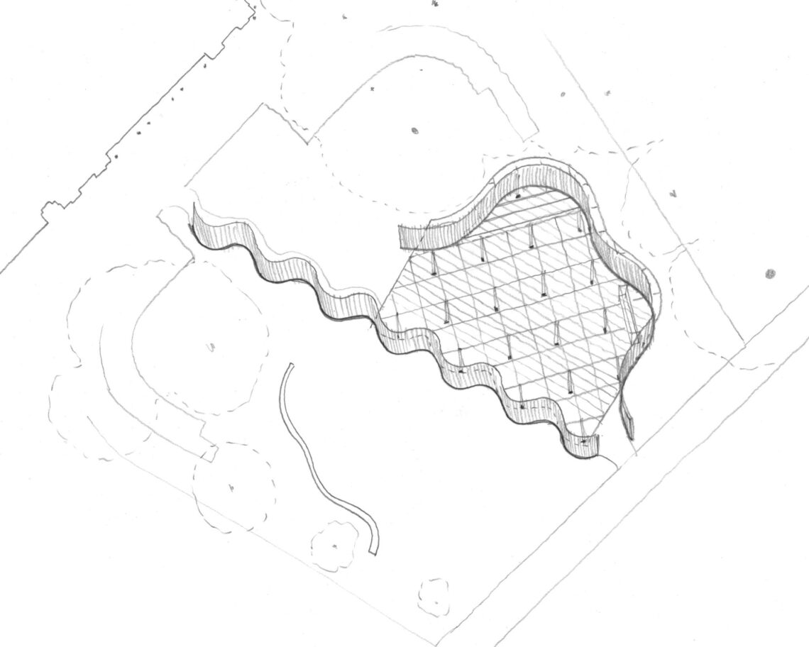 A Serpentine Pavilion By Lanza Atelier Explores Brick, Geometry, And ...