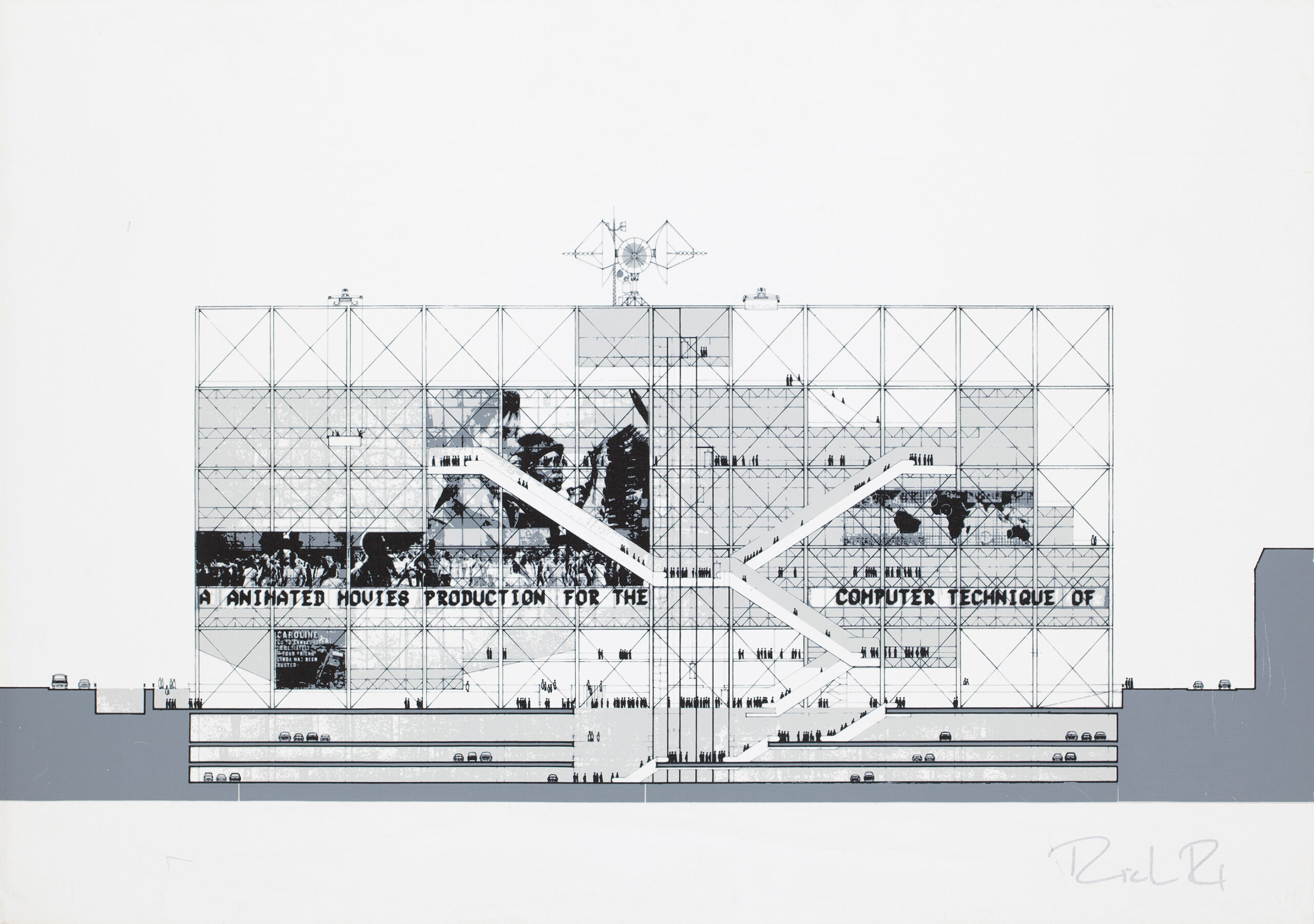 Centre Georges Pompidou / Renzo Piano Building Workshop + Richard ...