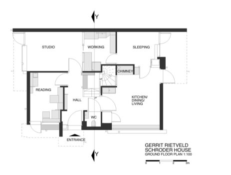 Rietveld Schroder House / Gerrit Rietveld | Classics On Architecture Lab