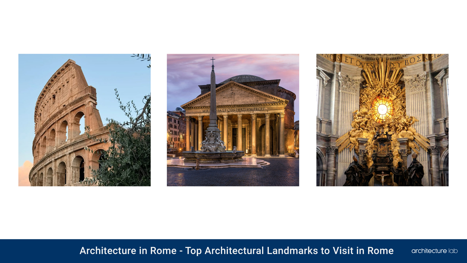 Architecture In Rome: Visit The Top Architectural Landmarks In Rome